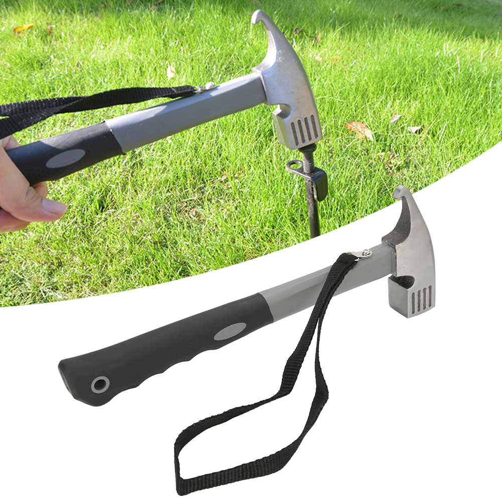 Outdoor Camping Tent Hammer Peg Stake Multi-tools Camping Hammer Nail ...